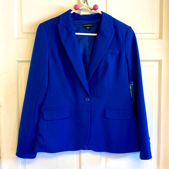 Metaphor | Jackets & Coats | Metaphor Royal Blue New Blazer Coat | Poshmark